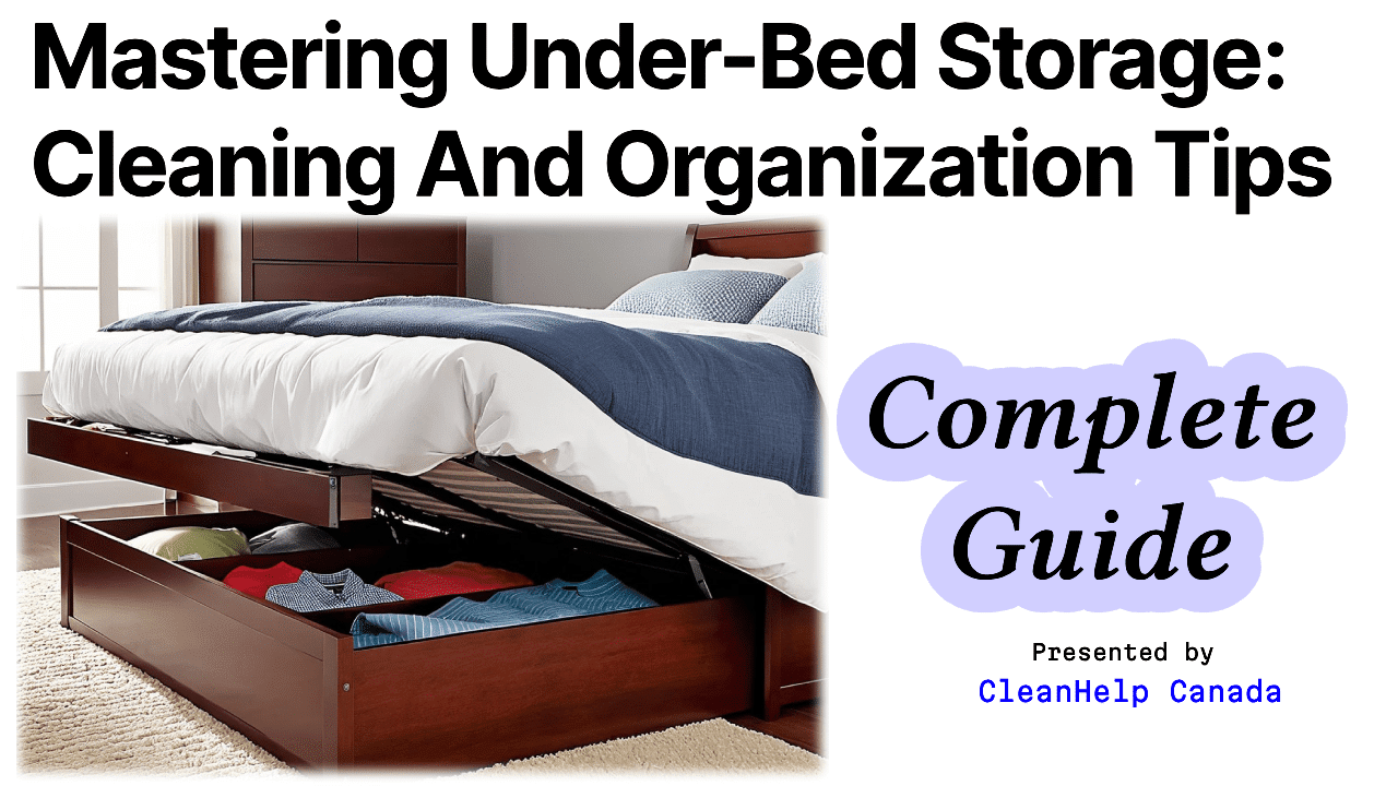 Cleaning Under Bed Storage: Tips for Cleaning and Organizing